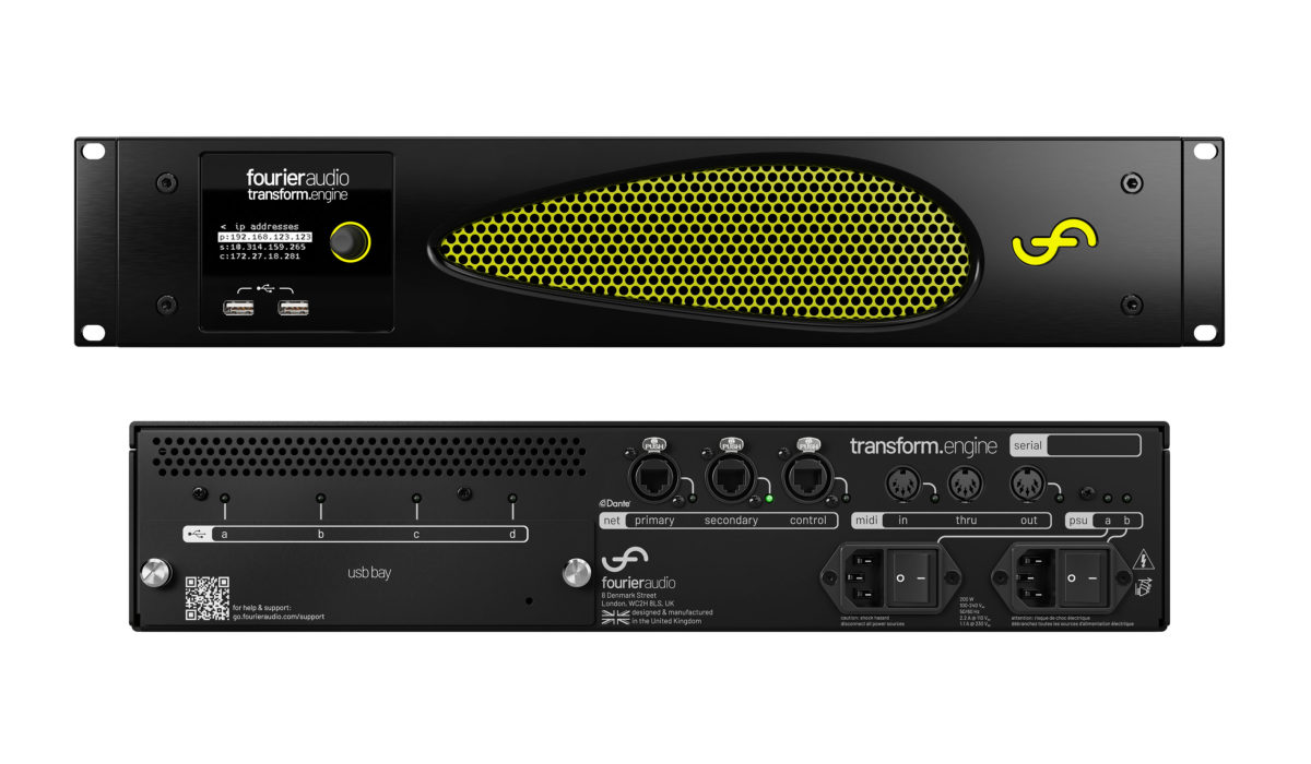 DiGiCo und Fourier Audio – neue transform.engine - United Brands